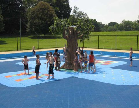 Portable Splash Pad Systems - Playground Shade and Surfacing Depot