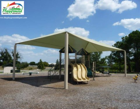 Square & Rectangle Hip Shade Structures - Playground Shade and ...