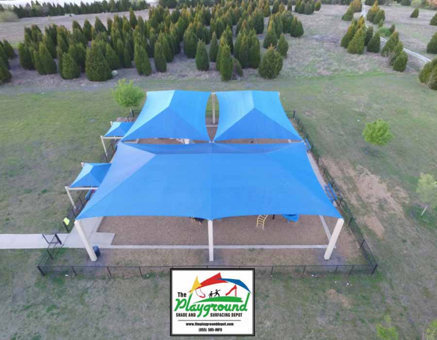 Square & Rectangle Hip Shade Structures - Playground Shade and ...