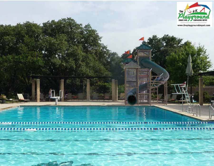 Commercial Water Slides & Pool Slides - Playground Shade and Surfacing ...