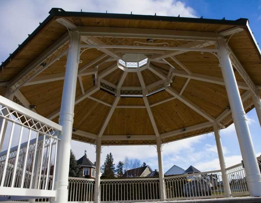 Steel Shelter & Pavilion & Pergolas - Playground Shade and Surfacing Depot
