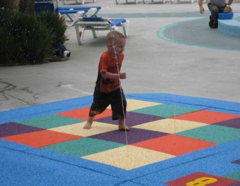 Portable Splash Pad Systems - Playground Shade and Surfacing Depot